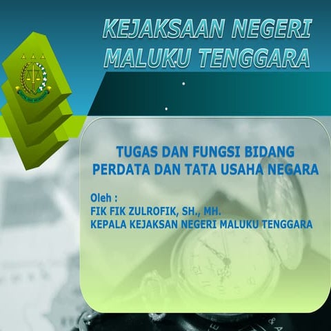 Paparan tupoksi datun kejari malra - Copy.ppt