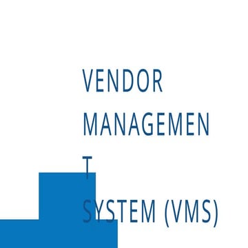 PAPARAN Vendor Management System VMS.pptx