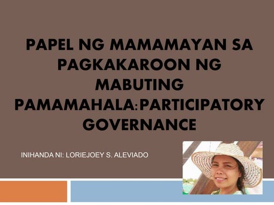 Ang mamamayang pilipino | PPT