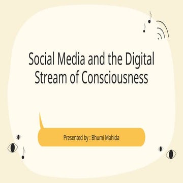 Paper - 110 History of English Literature - From 1900 to 2000 | PPTX