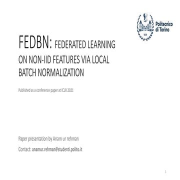 FedBN | PPT