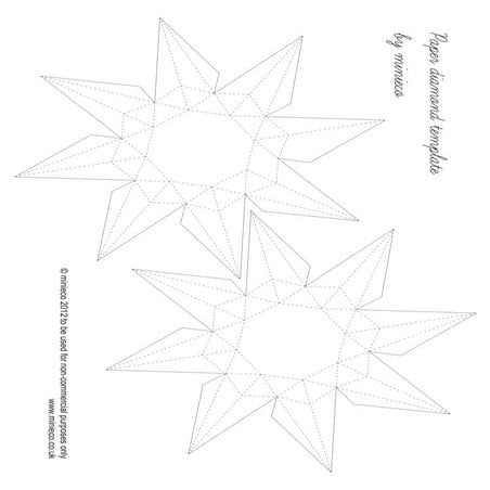 Paper diamond-template | PDF