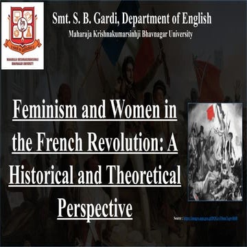 Feminism and Women in the French Revolution: A Historical and ...