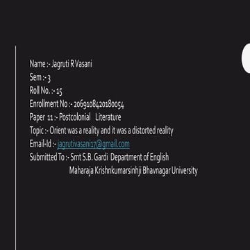 Postcolonial Studies | PPT