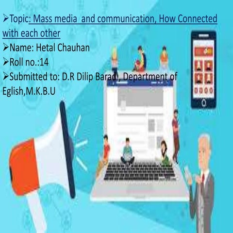 Paper no.15 mass media and communication | PPT
