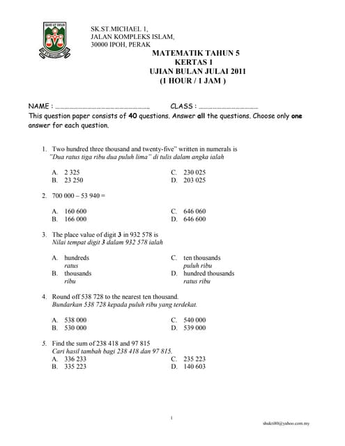 Math quiz bowl questions.pptx