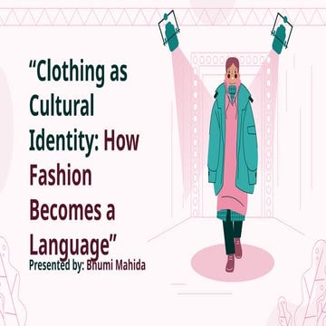Paper _ 205 Cultural Studies "Clothing as Cultural Identity: How ...