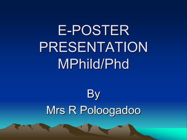Presentation of PhD Research Proposal (Format).ppt | Postgraduate ...