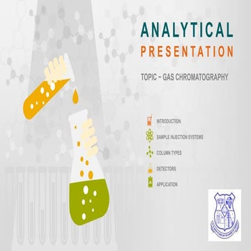Paper 4 Analytical chemistry Msc Part I | PPTX