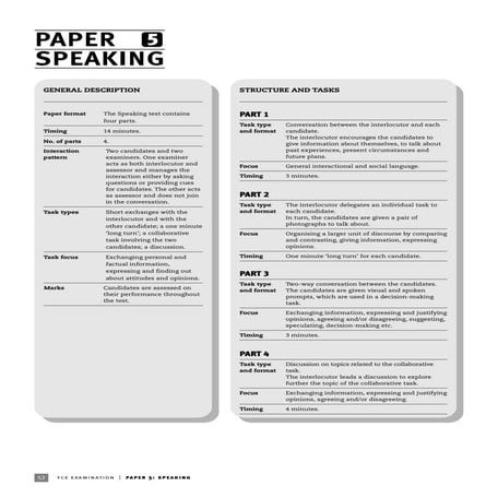 Paper5speaking | PDF | Standardized Testing | Educational Assessment