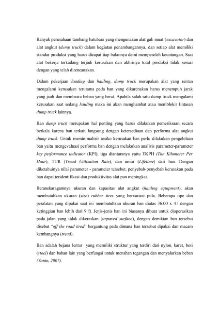 Disposal Pertambangan | DOCX