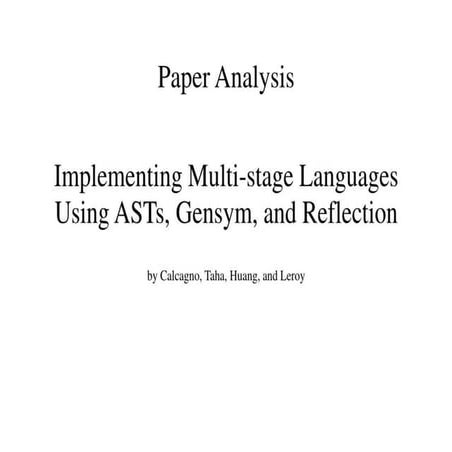 Paper Analysis | PDF