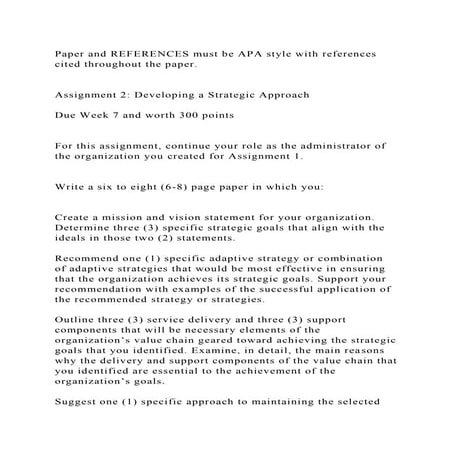 Paper and REFERENCES must be APA style with references cited through.docx