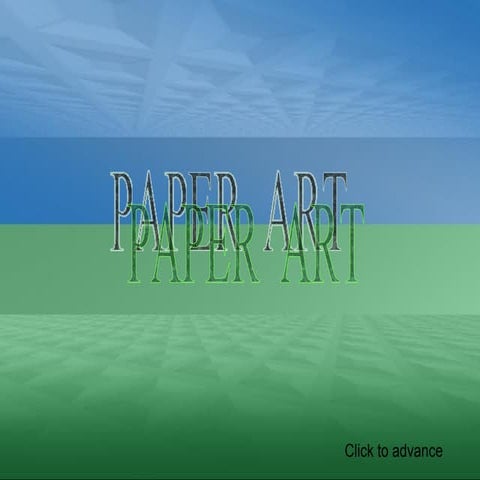 Paper Art | PPT