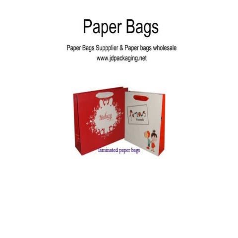 Kraft paper bags | PPT