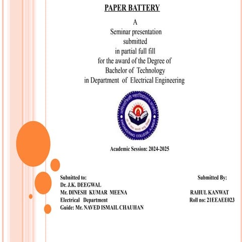 paper battery ppt for seminar 8th semester.pptx