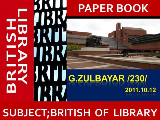 History of libraries modern era | PPT