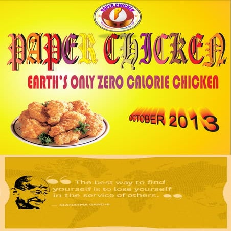Paper chicken-Edition october 2013 | PDF