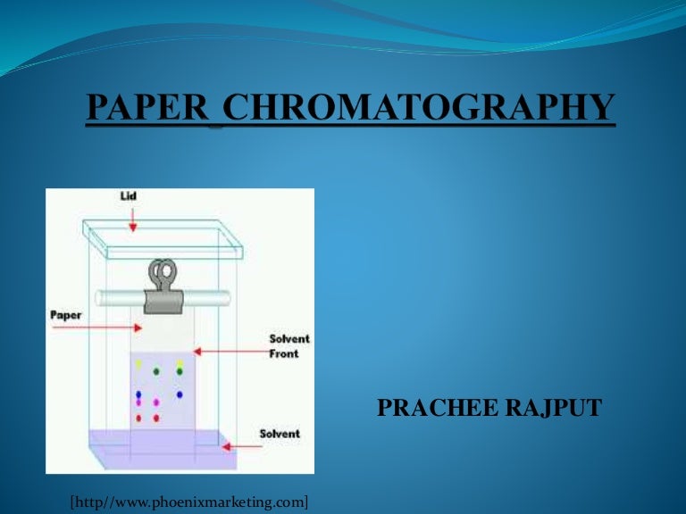 Paper Chromatography paper-chromatography