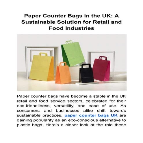 Paper Counter Bags in the UK_ A Sustainable Solution for Retail and ...
