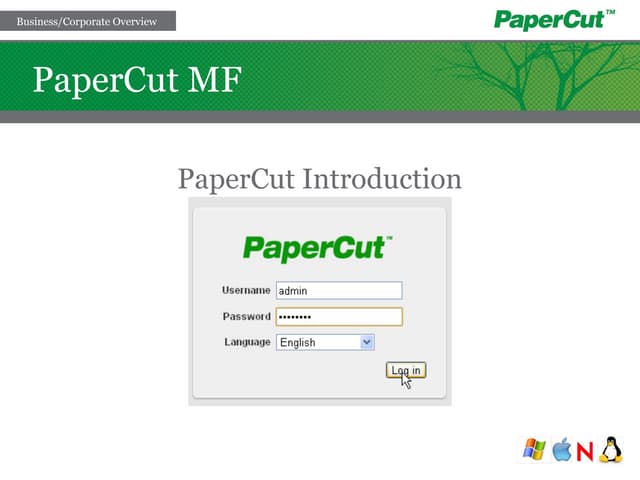 PaperCut Fact Sheet Overview | PDF