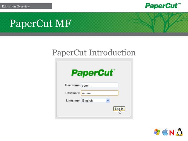 PaperCut Fact Sheet Overview | PDF