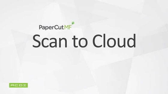 PaperCut 20.1 | PPT