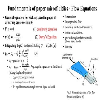 Paper Flow equations_slideshare2.pptx | Chemistry | Science