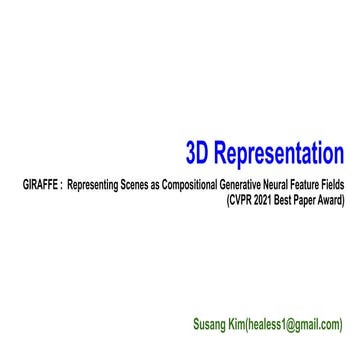 Paper Giraffe Representing Scenes As Compositional Generative Neural Feature Fields Ppt 2340