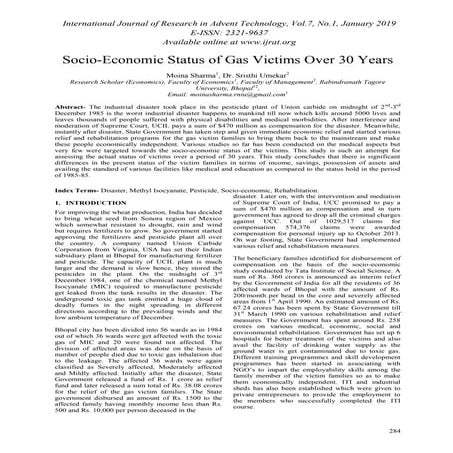 Mass Fatality Incidence and Disaster Victim Identification- A ...