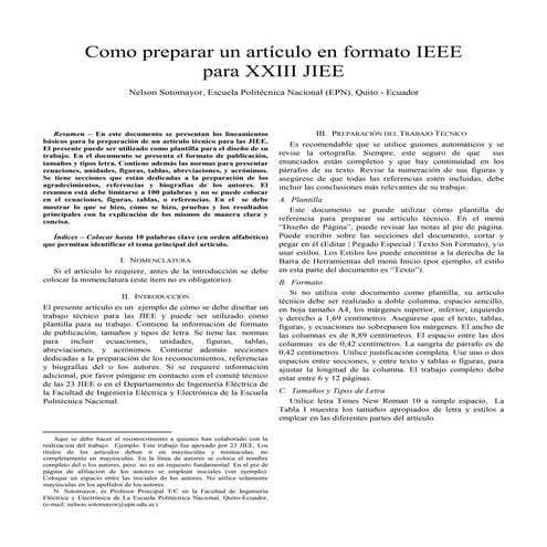 Formato ieee | PDF