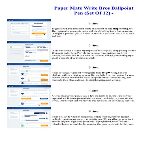 Paper Mate Write Bros Ballpoint Pen (Set Of 12) - | PDF | Christianity ...