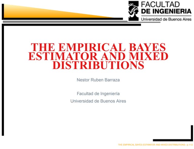 Empirical Bayes Estimator Ppt