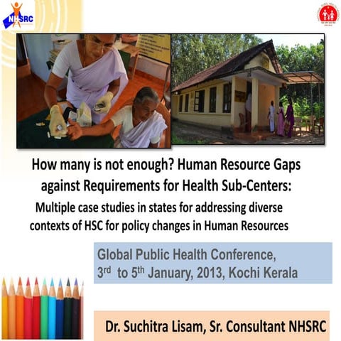 Paper on case studies of health sub centers across states in india ...