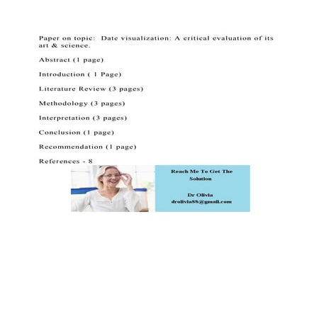 Paper on topic Date visualization A critical evaluation of its ar.docx