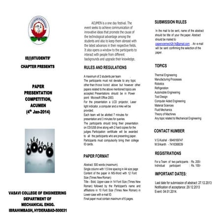 Paper presentation file | PPT