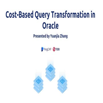 Paper Reading Cost Based Query Transformation In Oracle Pptx Databases Computer Software