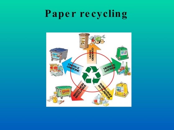 Paper recycling | PPT