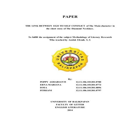 Paper Research of Short Story | DOCX