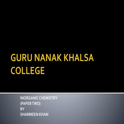 classification of lewis bases | PPTX