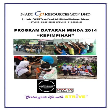 Paperwork program kepimpinan 2014 nadi cp | PDF