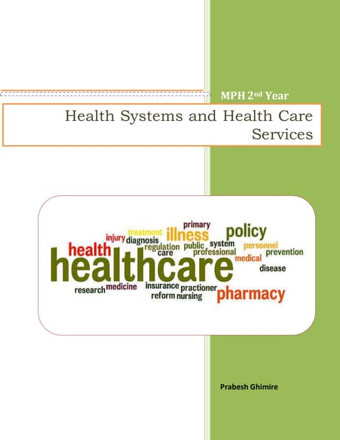 Health system elements | PPT