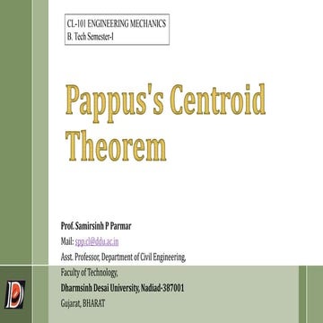 Pappus's Centroid Theorem.pptx