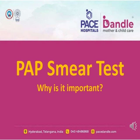 PAP Smear Test - Indications & Risk Population | PDF