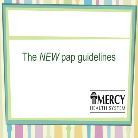 Pap smear guide | PPT