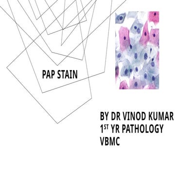 pap stain and its significance in pathology | PPTX