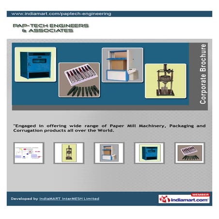 Pap-Tech Engineers & Associates, Jaipur, Paper Mill Machinery | PDF