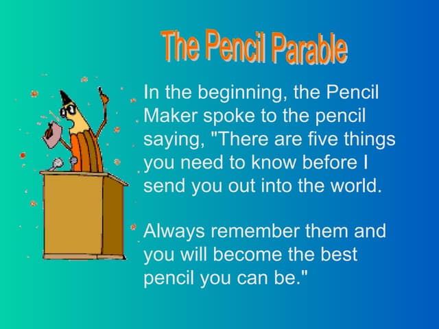 Story of pencil | PPTX