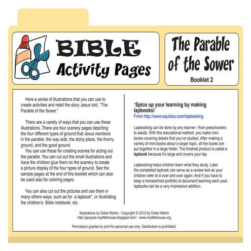 Parable sower-booklet-2 | PPT