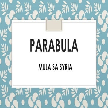 Parabula (Filipino 10) .pptx